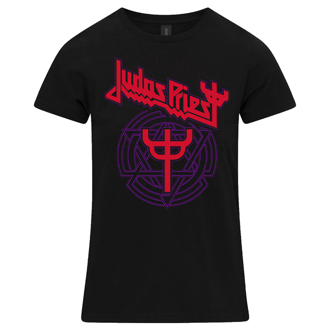 Official Judas Priest Merchandise - Shield Fork Ladies Tee – Judas ...